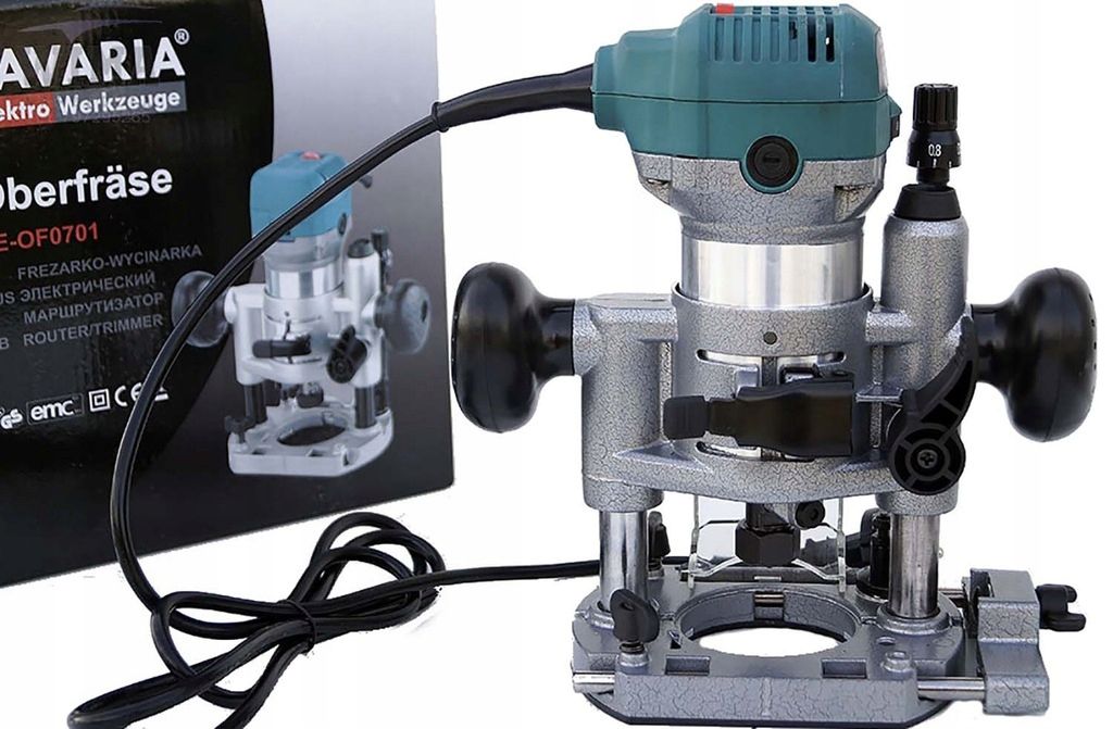 FREZARKA DO DREWNA GÓRNOWRZECIONOWA 2400W MOCNA - ERLI.pl