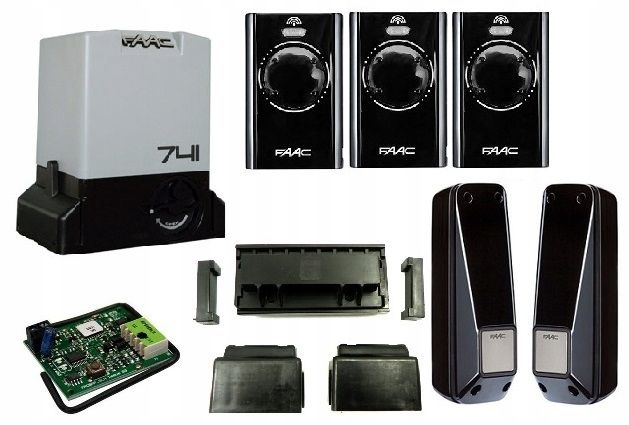 NAPĘD FAAC 741 Delta 3 do 900kg 3 PILOTY 868 – 141508532 - ERLI.pl