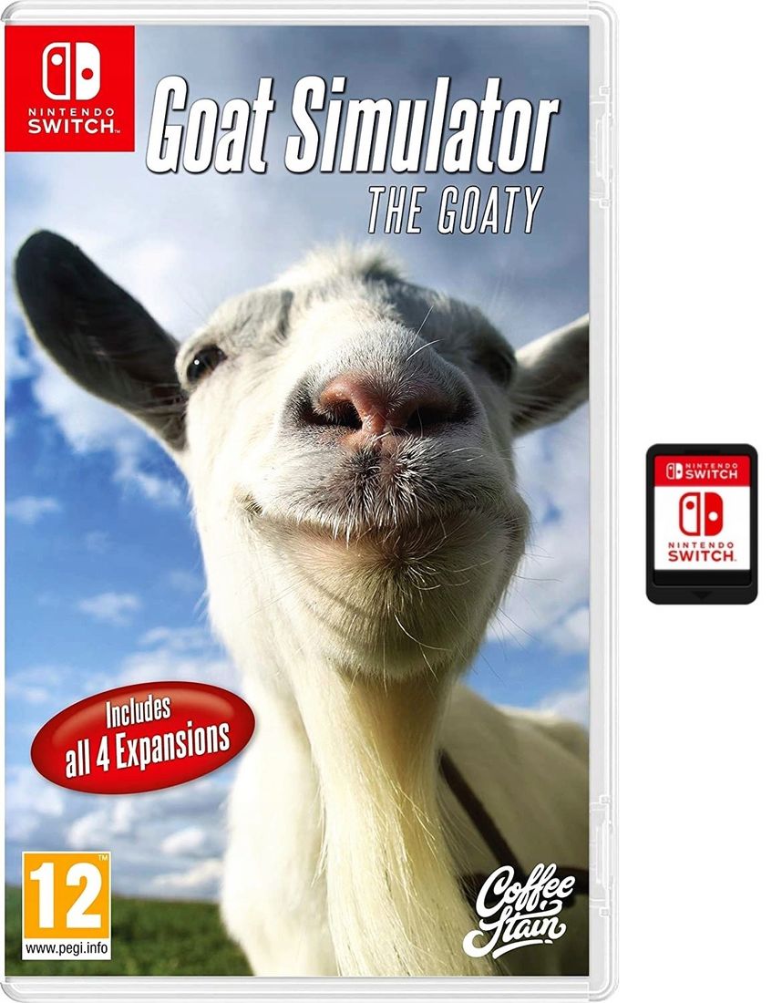 Symulator Kozy (GOAT SIMULATOR) | Gra Nintendo Switch [Kartridż] PL ...
