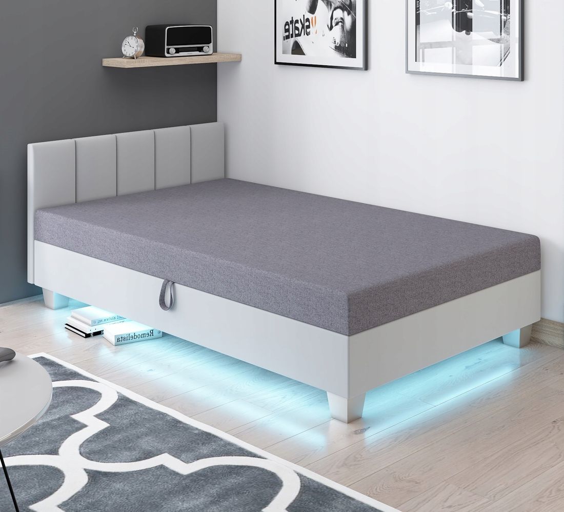 Łóżko 110x200 Tapczan jednoosobowy Marcela - ERLI.pl