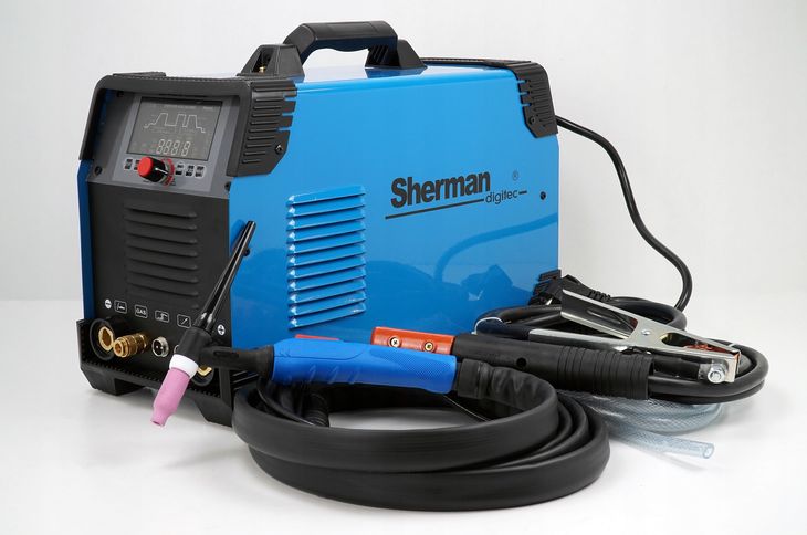 Spawarka SHERMAN TIG 200 AC DC Puls MMA 200A ALU – 141663690 - ERLI.pl