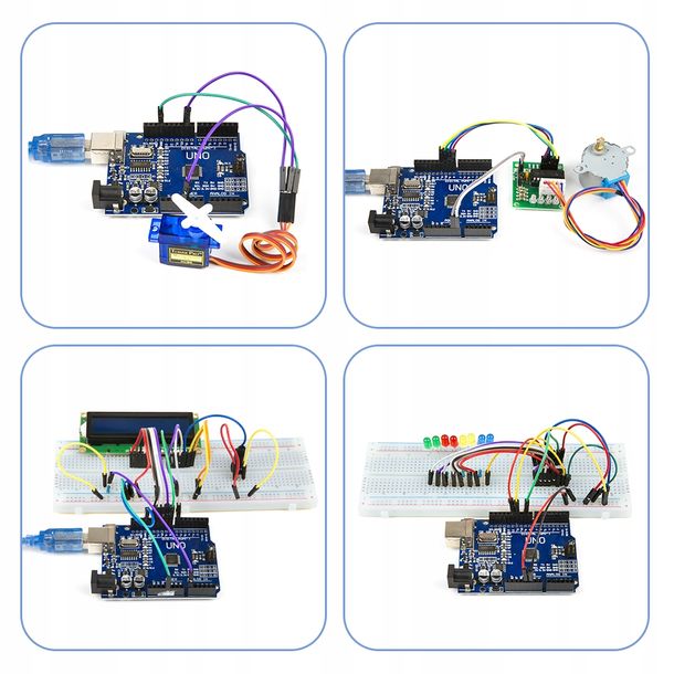 ZESTAW ARDUINO STARTOWY XXL STARTER KIT UNO R3 - ERLI.pl ZESTAW ARDUINO STARTOWY XXL STARTER KIT UNO R3 - ERLI.pl