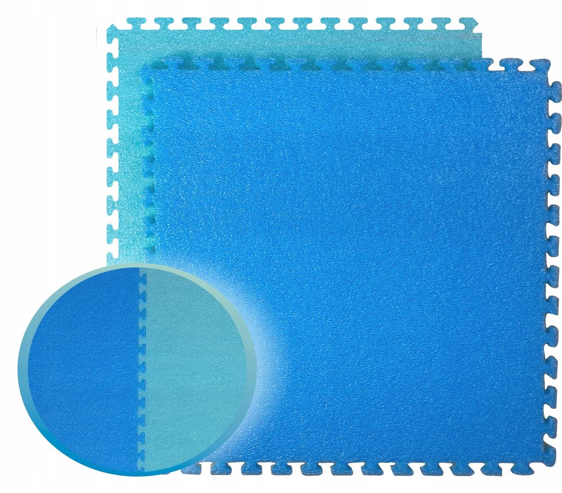 PUZZLE MATA POD BASEN PIANKA 2cm ZESTAW 2szt /2m2 - ERLI.pl
