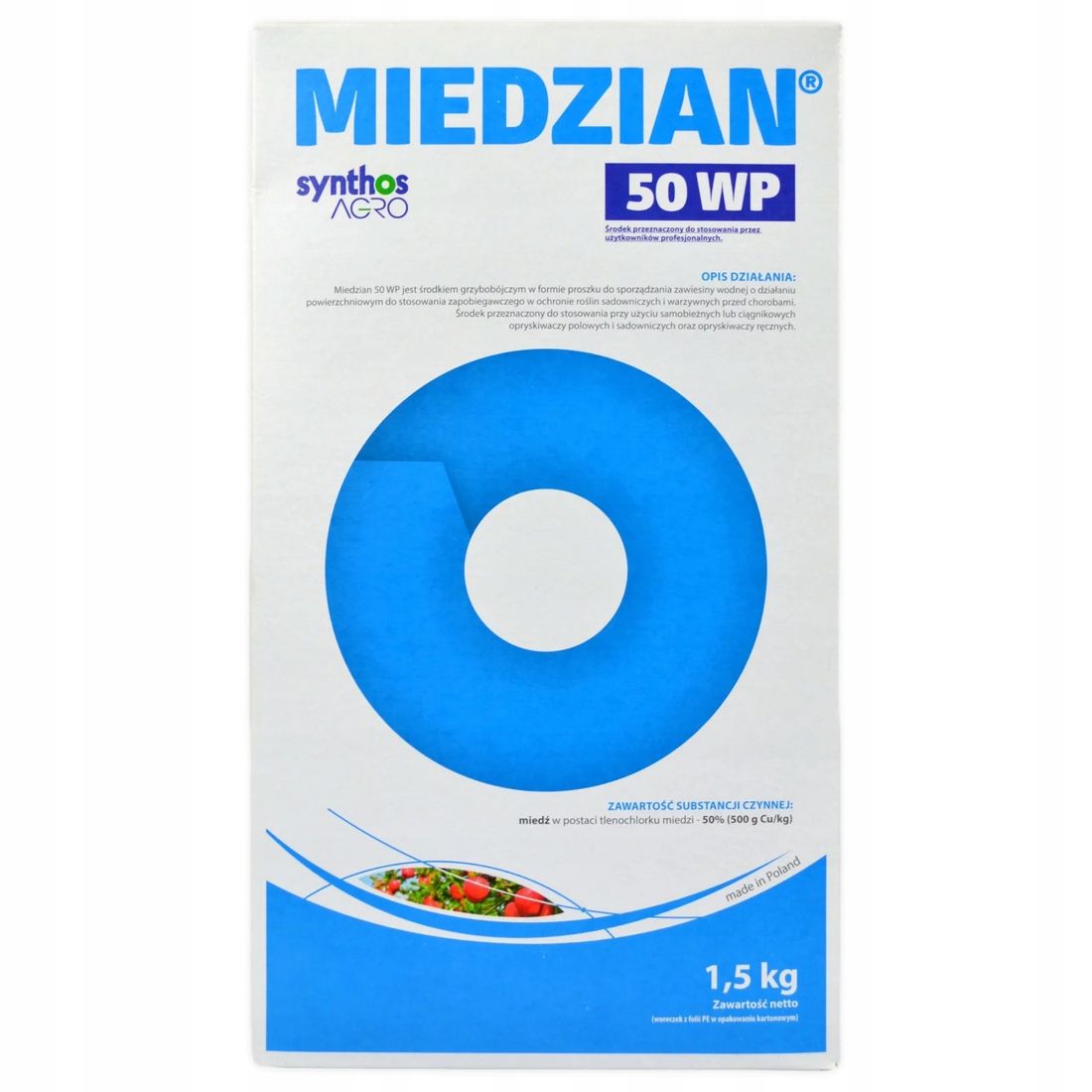 MIEDZIAN 50 WP 1,5KG OPRYSK GRZYBOBÓJCZY MĄCZNIAK – 141738428 - ERLI.pl
