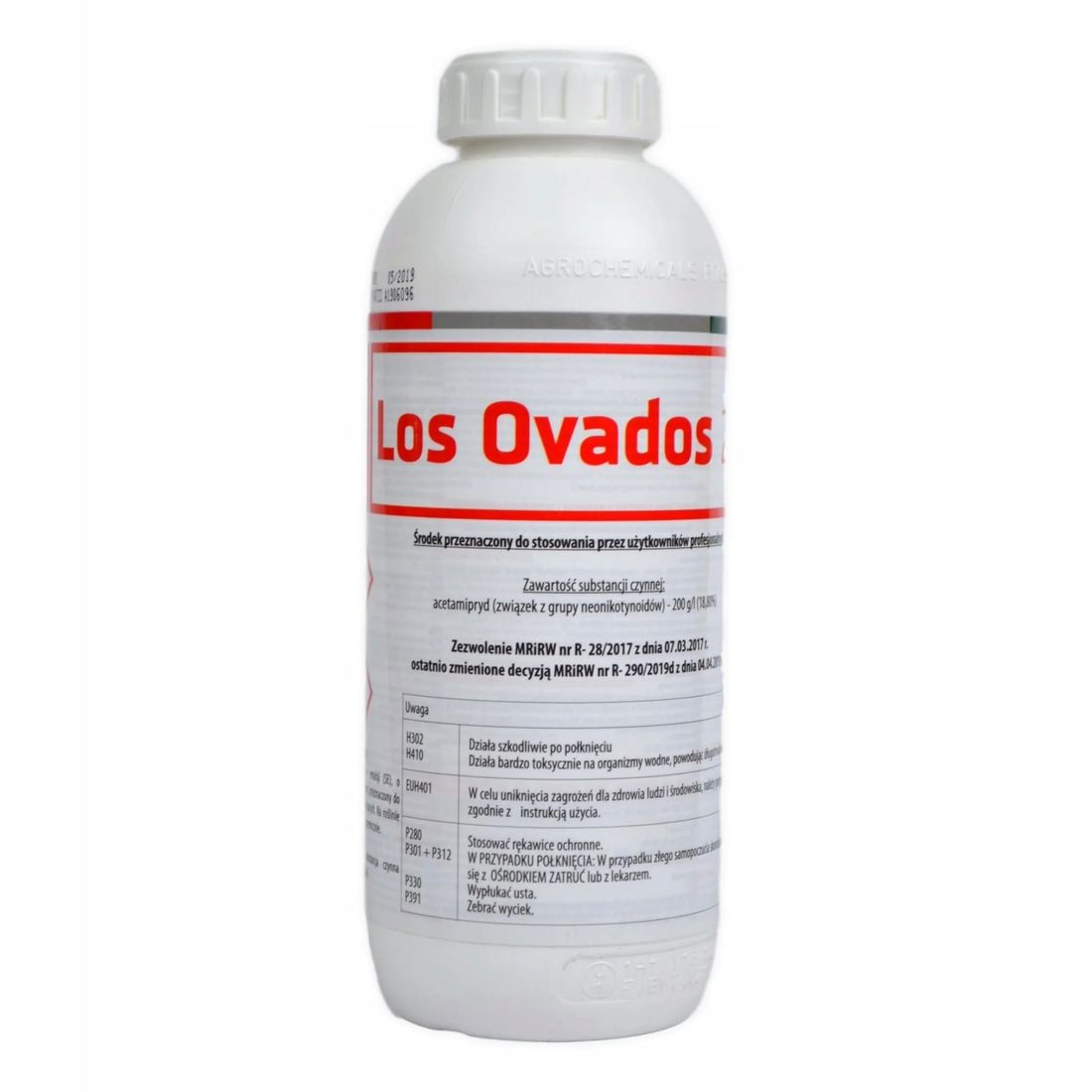 LOS OVADOS 200 SE 1L OPRYSK OWADOBÓJCZY SZKODNIKI – 141738436 - ERLI.pl