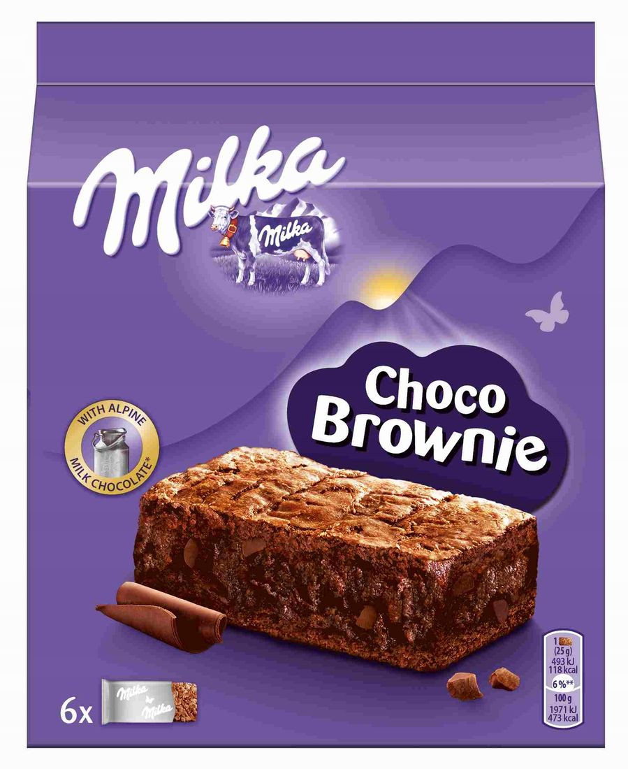 Milka Ciastka Choco Brownie 150g - ERLI.pl