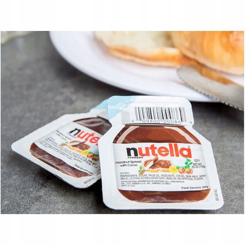 Nutella Krem Mini Porcja 15g x 60szt – 141820658 - ERLI.pl