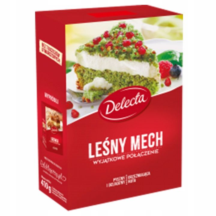 Delecta Ciasto W Proszku Leśny Mech 410g - ERLI.pl
