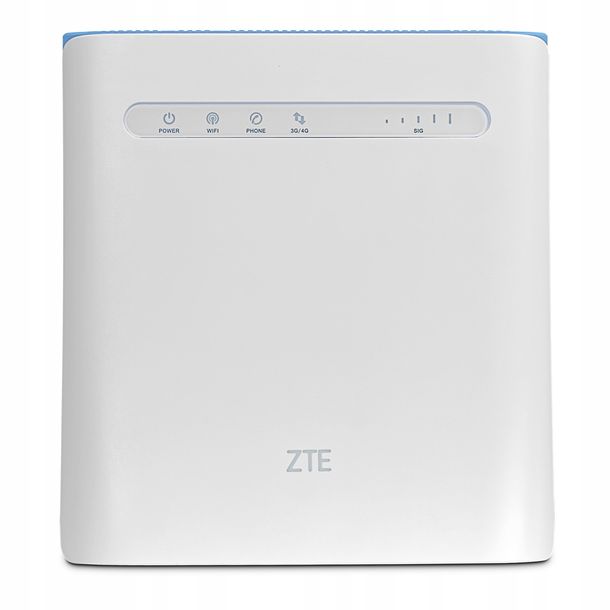 ZTE MF286D Domowy Biurowy router SIM WiFi 4G LTE 600 Mb/s 3x agregacja ...