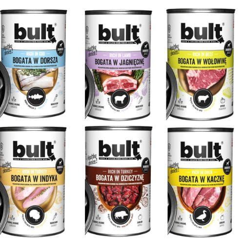 BULT Karma mokra dla psa mix Smaków 6 x 400g - ERLI.pl