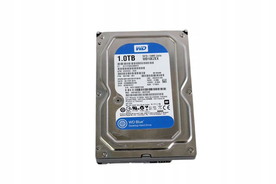Dysk Twardy HDD 1TB 3,5" SATA – 141980576 - ERLI.pl