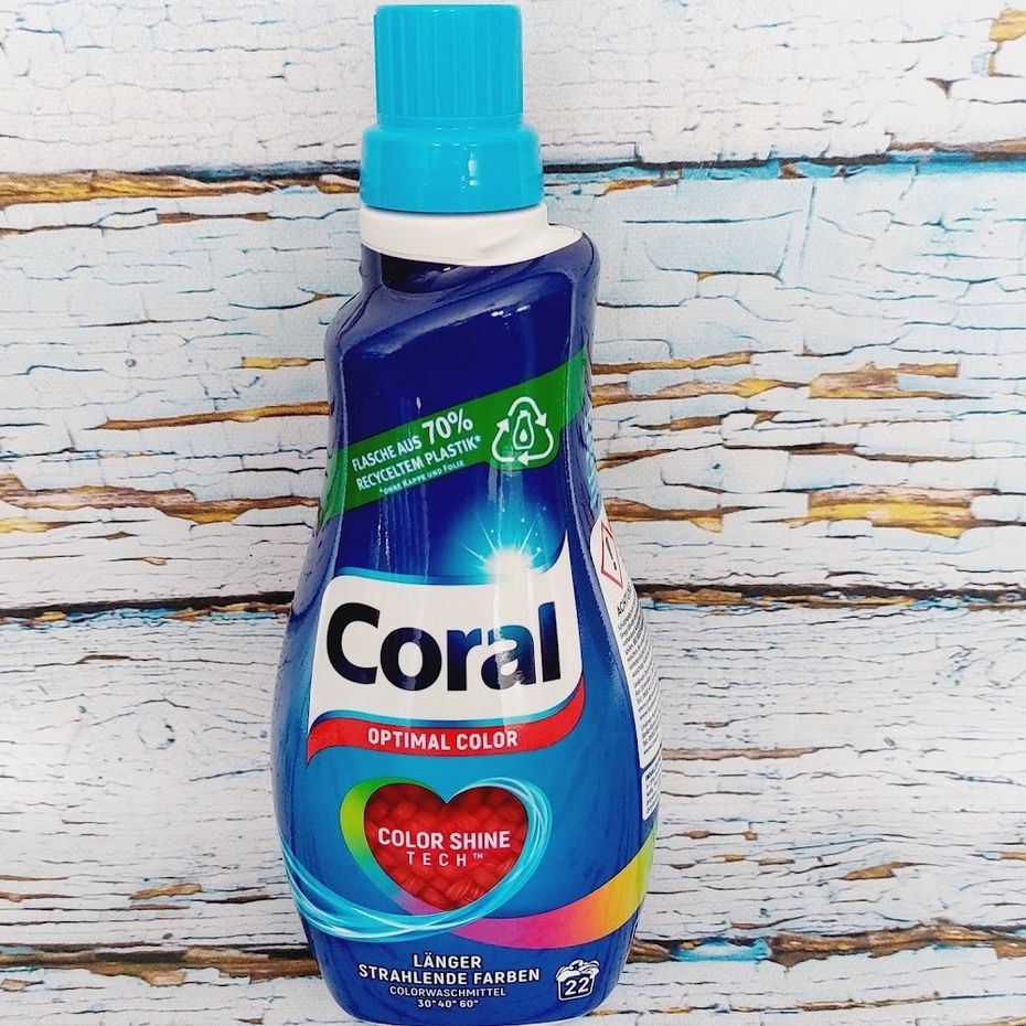 Żel do prania Coral Optimal Color 1,1L. Chemia Niemiecka 9944 - ERLI.pl