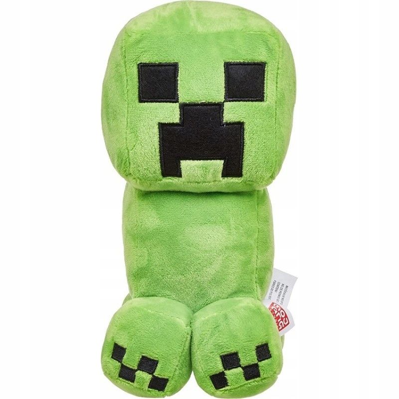 Creeper Minecraft Pluszak Przytulanka MATTEL HBN40 – 142187310 - ERLI.pl