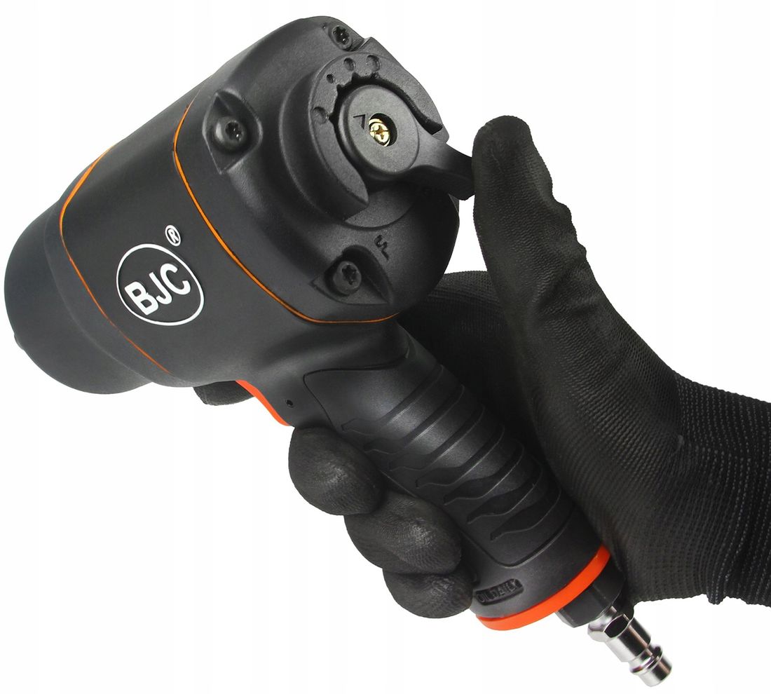 KLUCZ PNEUMATYCZNY UDAROWY z udarem DO KÓŁ kompresora 1/2 BJC + NASADKI – 142327686 - ERLI.pl