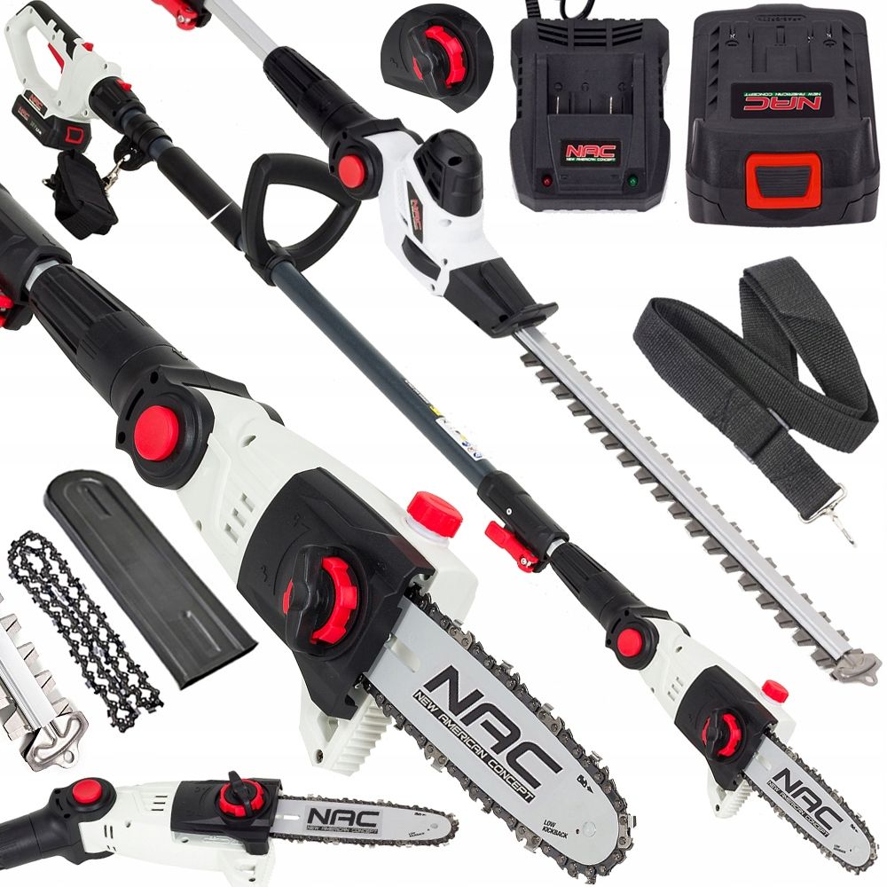 NAC PIŁA NOŻYCE AKUMULATOROWE Na wysięgniku 18V – 142327489 - ERLI.pl