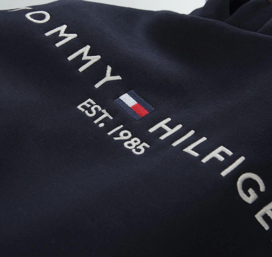 Bluza Męska Tommy Hilfiger Est.1985 Granatowa XXL - ERLI.pl