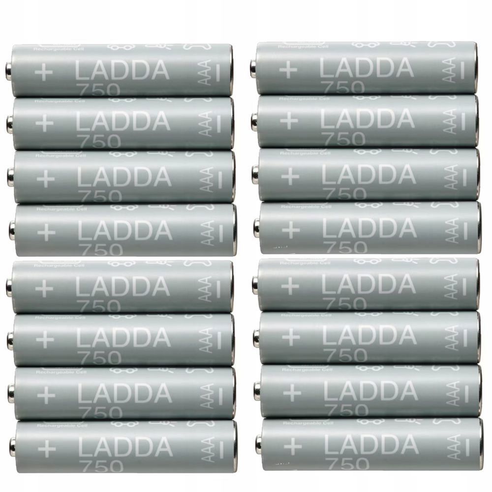Paluszki Akumulatorki Baterie Cienki Ikea Ladda Eneloop Aaa R3 750mah