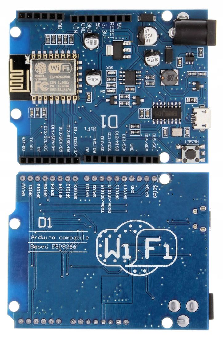 Moduł WeMos D1 WiFi R3 ESP8266 Zgodny z Arduino - ERLI.pl