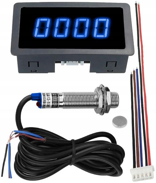 Tachometr Miernik Obrotów Cyfrowy LED CF5135C-Z - ERLI.pl