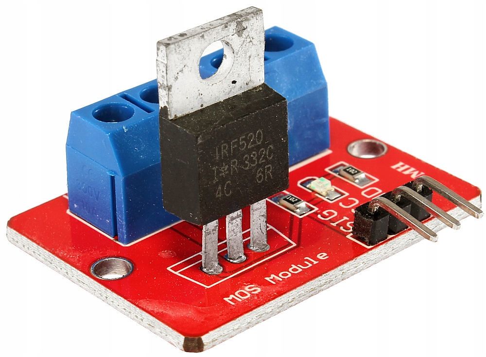 Moduł Mocy Irf520 Mosfet Pwm Arduino Raspberry Ark Erli Pl