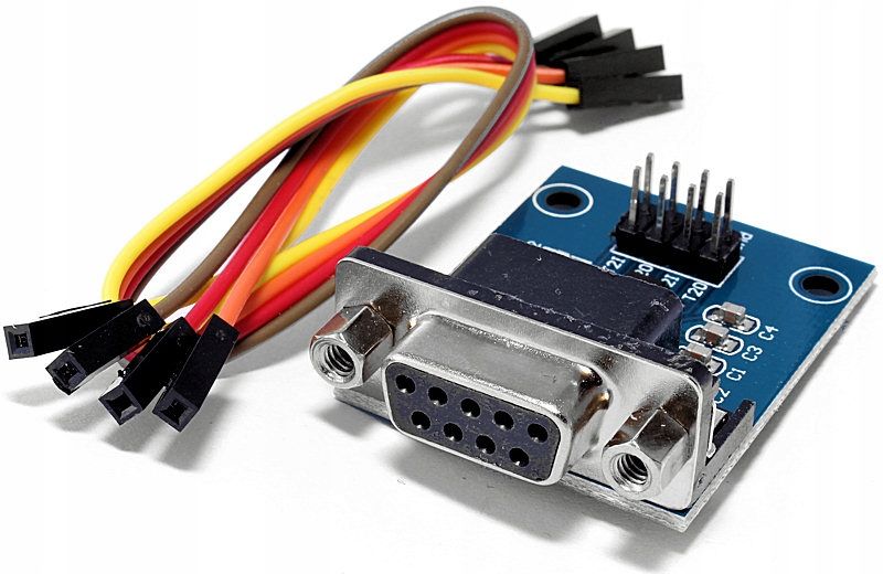 Konwerter RS232 TTL MAX3232 UART DB9 Arduino D-SUB - ERLI.pl