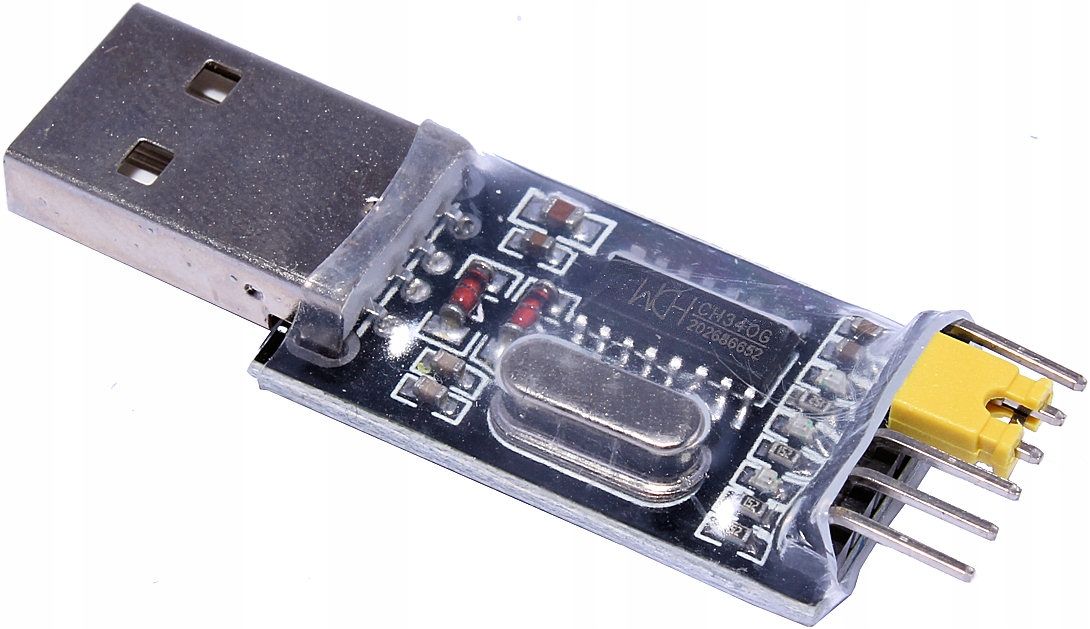 MODUŁ KONWERTER USB TTL CH340G RS232 ARDUINO FV - ERLI.pl