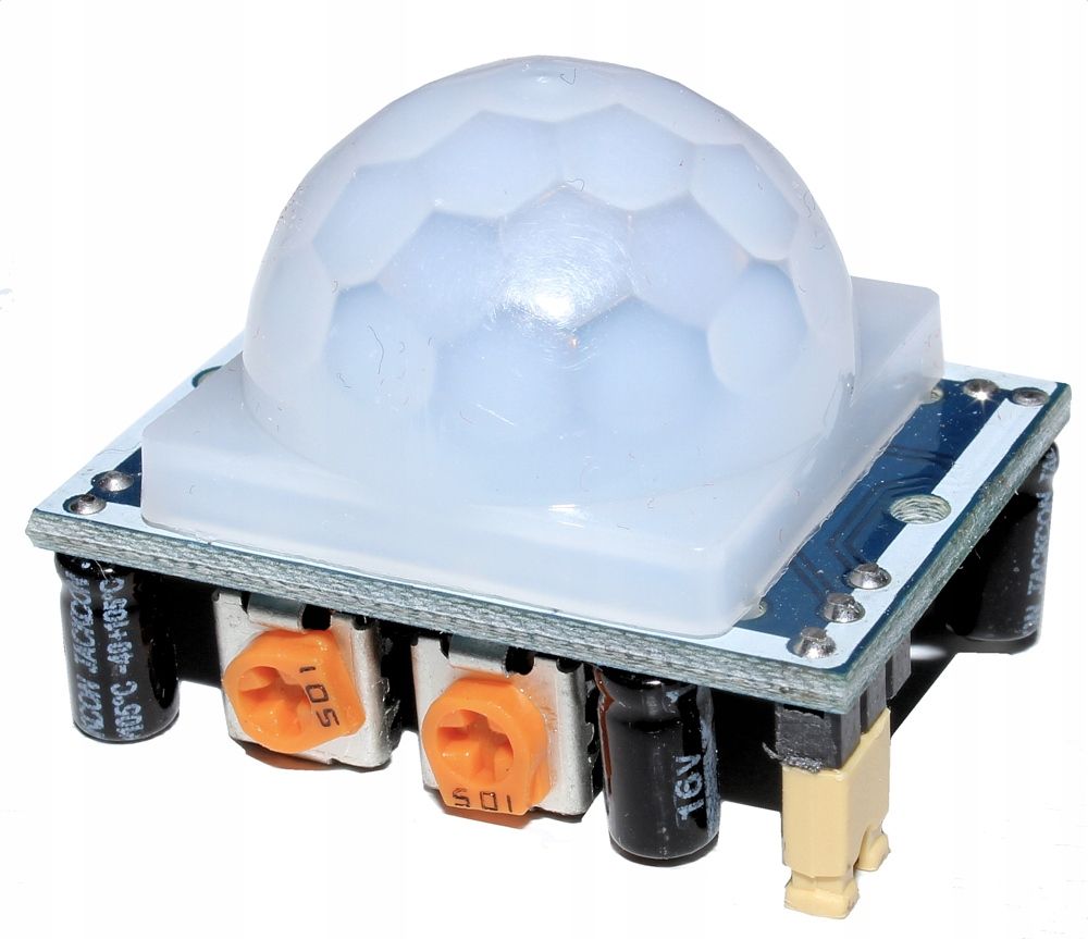 MODUŁ CZUJNIK RUCHU PIR DETEKTOR HC-SR501 ARDUINO - ERLI.pl
