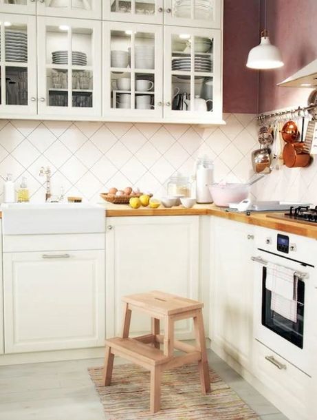 Ikea bekvam drewniany taboret schodek podest - ERLI.pl