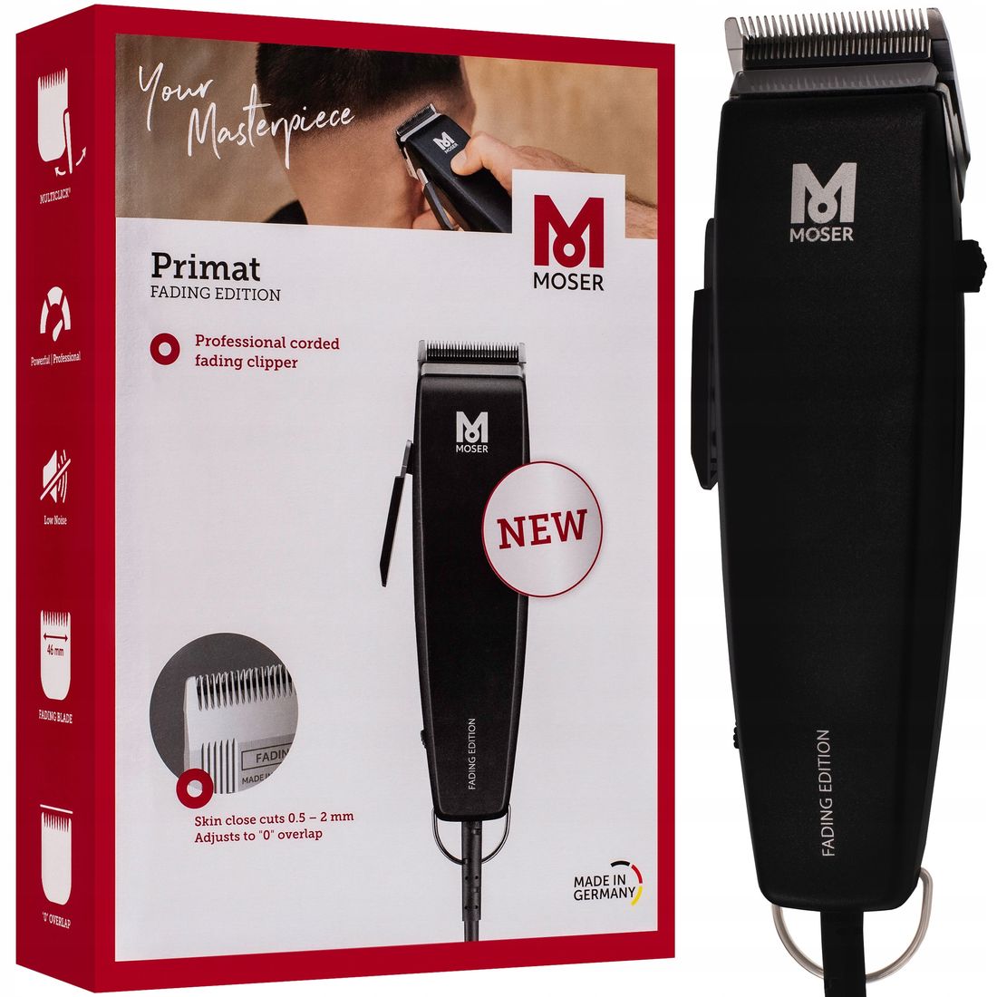 Moser Primat 1230 Fading Edition maszynka do strzyżenia włosów - ERLI.pl