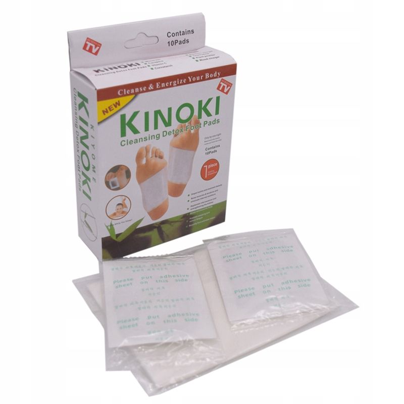 KINOKI PLASTRY OCZYSZCZAJĄCE DETOX TOKSYN 100SZT – 142784332 - ERLI.pl