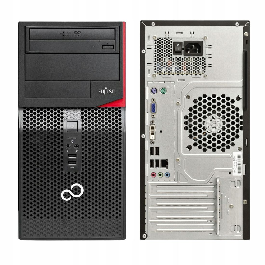 KOMPUTER FUJITSU P420 TOWER I7 16GB 256SSD W10 DVD - ERLI.pl