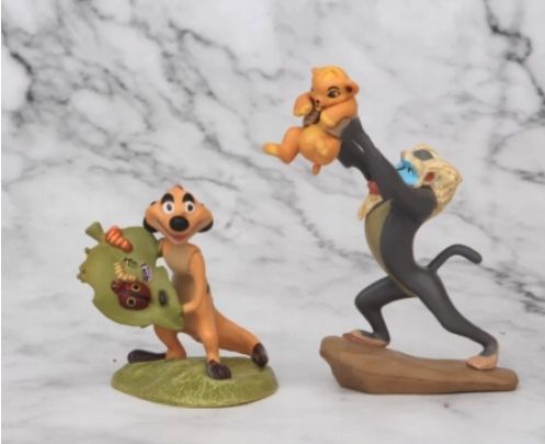 ZESTAW FIGUREK KRÓL LEW SIMBA TIMON PUMBA 9 SZT - ERLI.pl