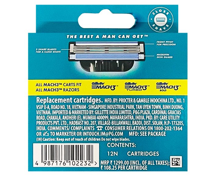 GILLETTE MACH 3 OSTRZA WKŁADY NOŻE MASZYNKI 12szt - ERLI.pl GILLETTE MACH 3 OSTRZA WKŁADY NOŻE MASZYNKI 12szt - ERLI.pl