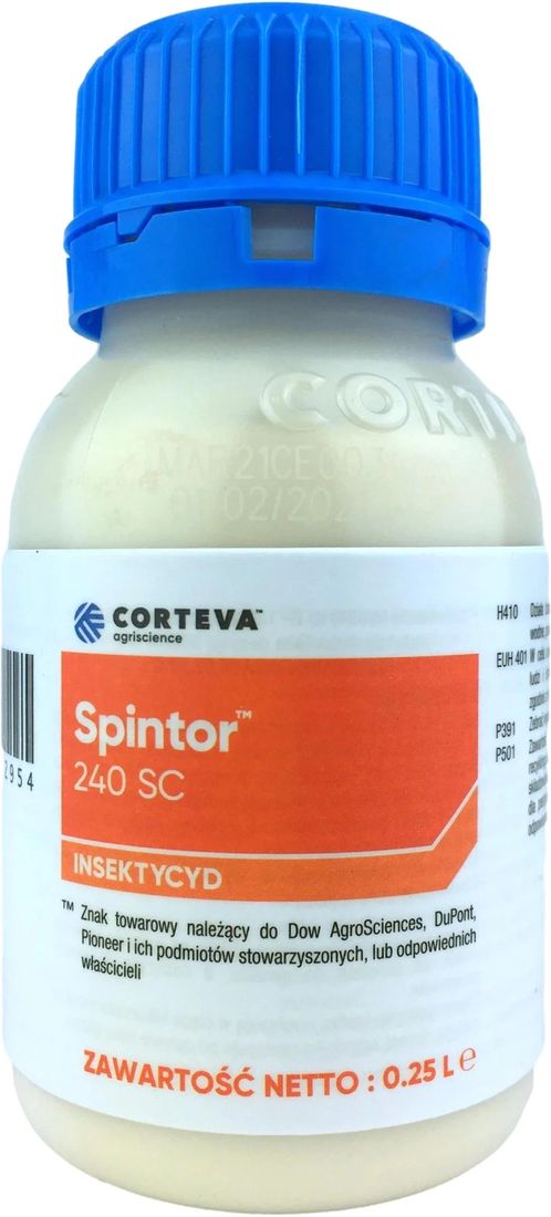 SPINTOR 240 SC 250ml CORTEVA OPRYSK OWADOBÓJCZY – 143167861 - ERLI.pl