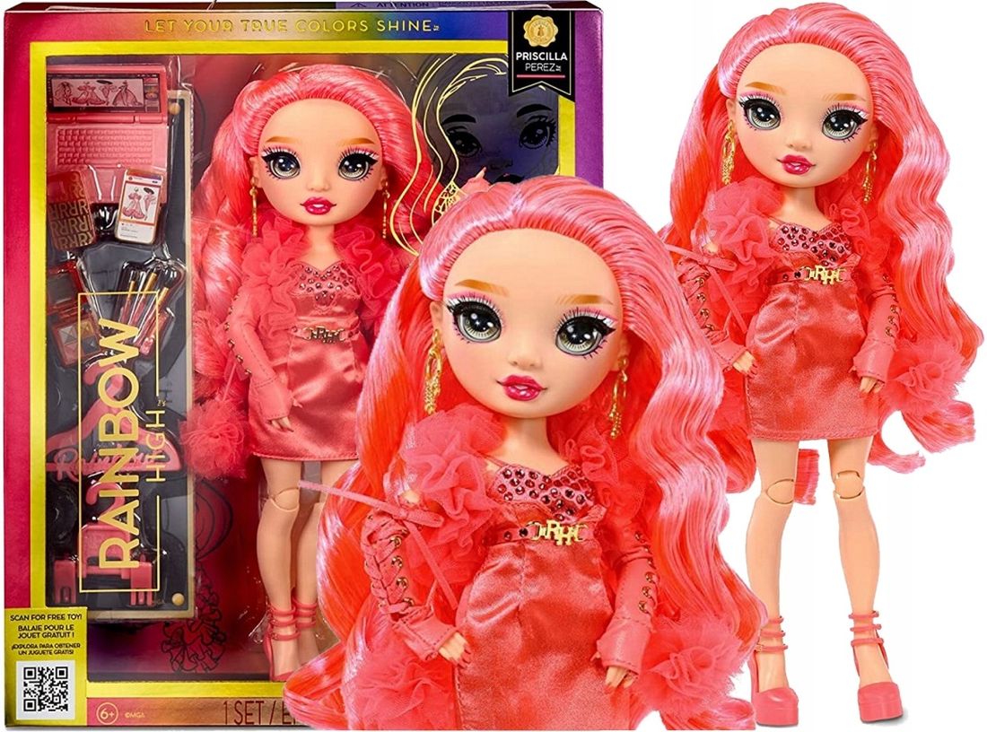 RAINBOW HIGH S5 LALKA PRISCILLA PEREZ 583110 – 143337160 - ERLI.pl