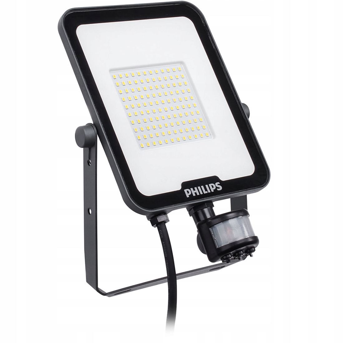 Naświetlacz LED HALOGEN LAMPA REFLEKTOR 50W IP65 CZUJNIK RUCHU PHILIPS ...