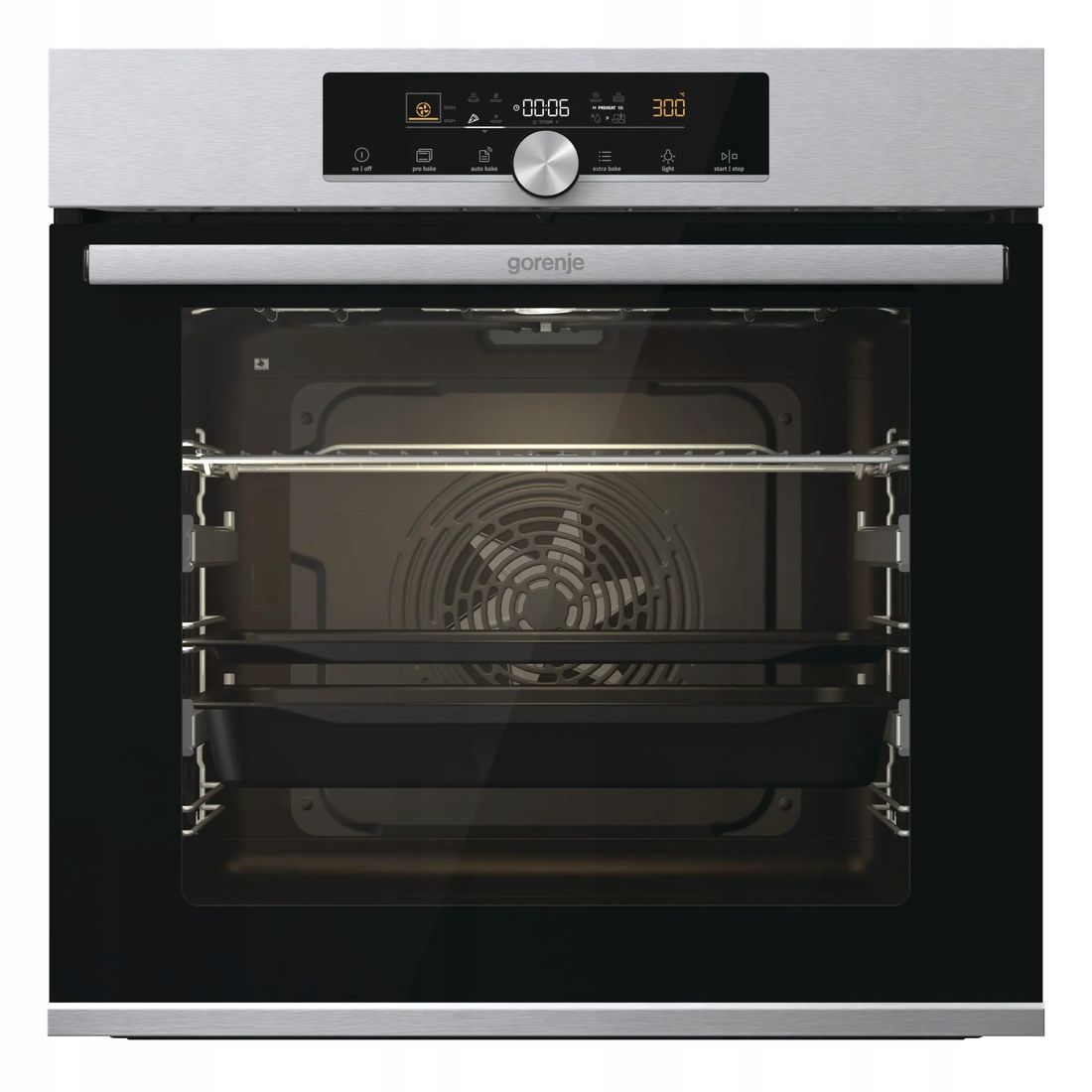 Piekarnik Gorenje BSA6737E15BG Steam Assist Grill Termoobieg 77 l Pizza ...