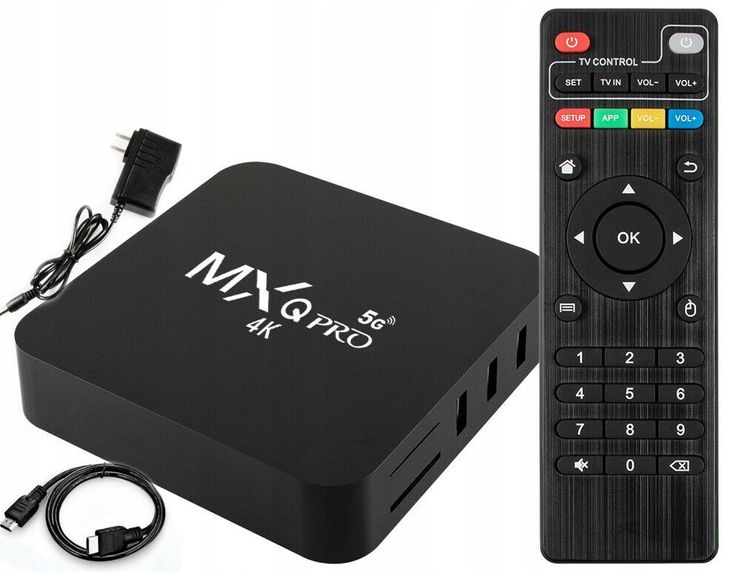 Smart TV BOX 5G MXQ PRO 4K 2+16GB ANDROID 11.1 – 143522788 - ERLI.pl