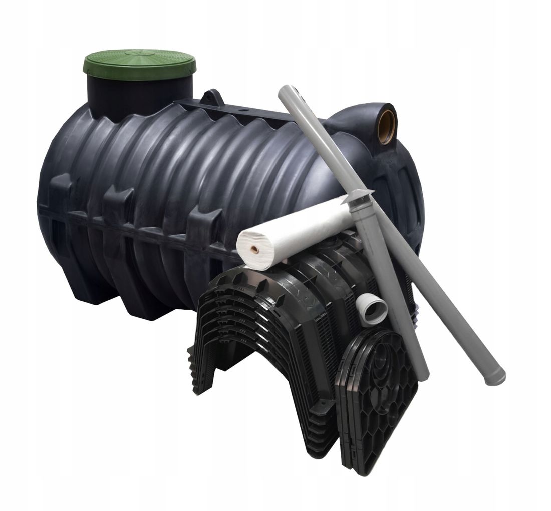 Oczyszczalnia Szambo ekologiczne 2000 3os 3 tunele - ERLI.pl