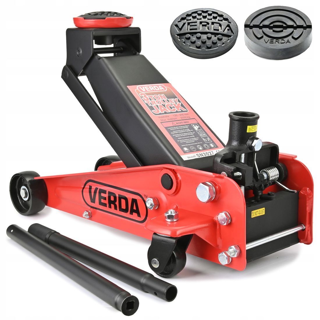 PODNOŚNIK SAMOCHODOWY HYDRAULICZNY ŻABA LEWAREK 3T - ERLI.pl