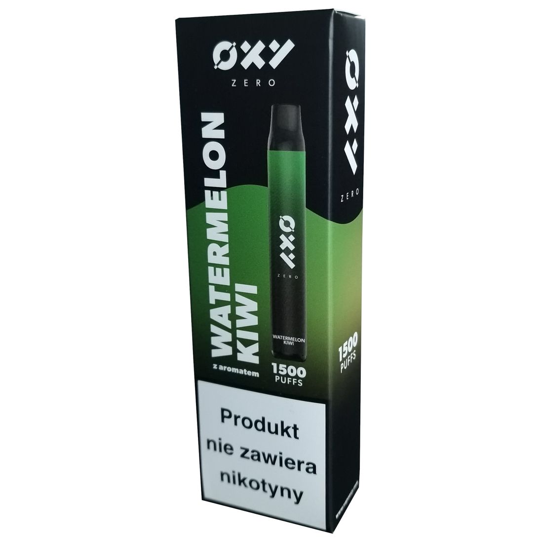 E-Inhalator OXY 1500 Puffs Arbuz z Kiwi Jednorazowy Jednorazówka - ERLI.pl