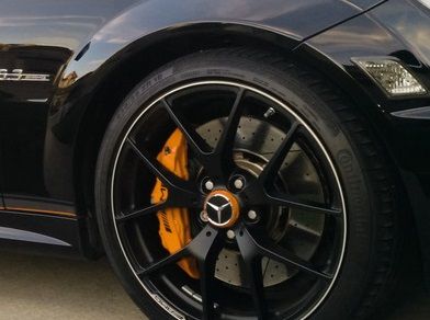 A00040009002232 DEKIEL KAPSEL MERCEDES BENZ POMARAŃCZOWY do FELG ORANGE ...