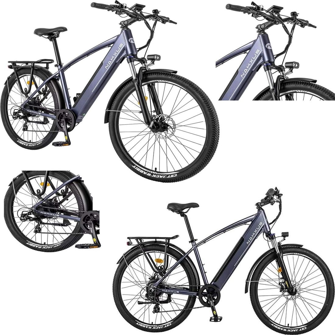 Rower Elektryczny NAKXUS 27M204 - ERLI.pl