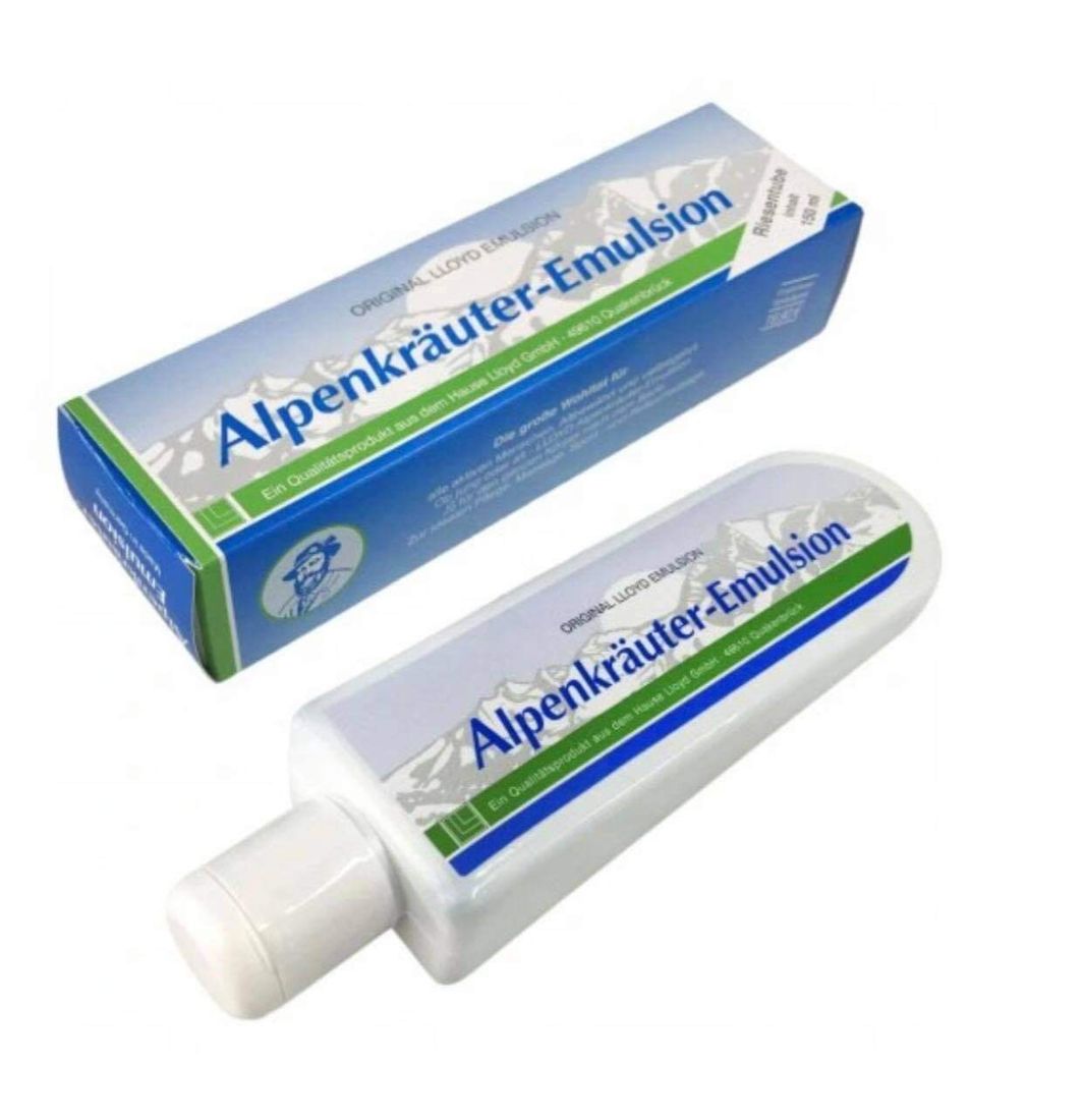 ALPENKRAUTER - EMULSION - Oryginalna Niemiecka maść Przeciwbólowa - 150 ...