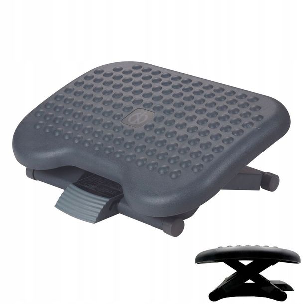 PODNÓŻEK POD STOPY BIURKO REGULOWANY KOMFORTOWY - ERLI.pl