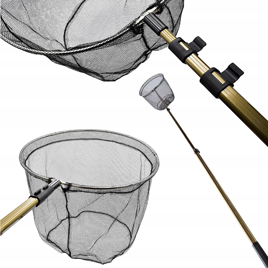 PODBIERAK Wędkarski TELESKOPOWY MEGA Długi 335 cm - ERLI.pl