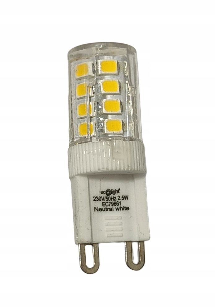 żarówka led g9 2,5w mała barwa neutralna 4k 225lm - ERLI.pl żarówka led g9 2,5w mała barwa neutralna 4k 225lm - ERLI.pl