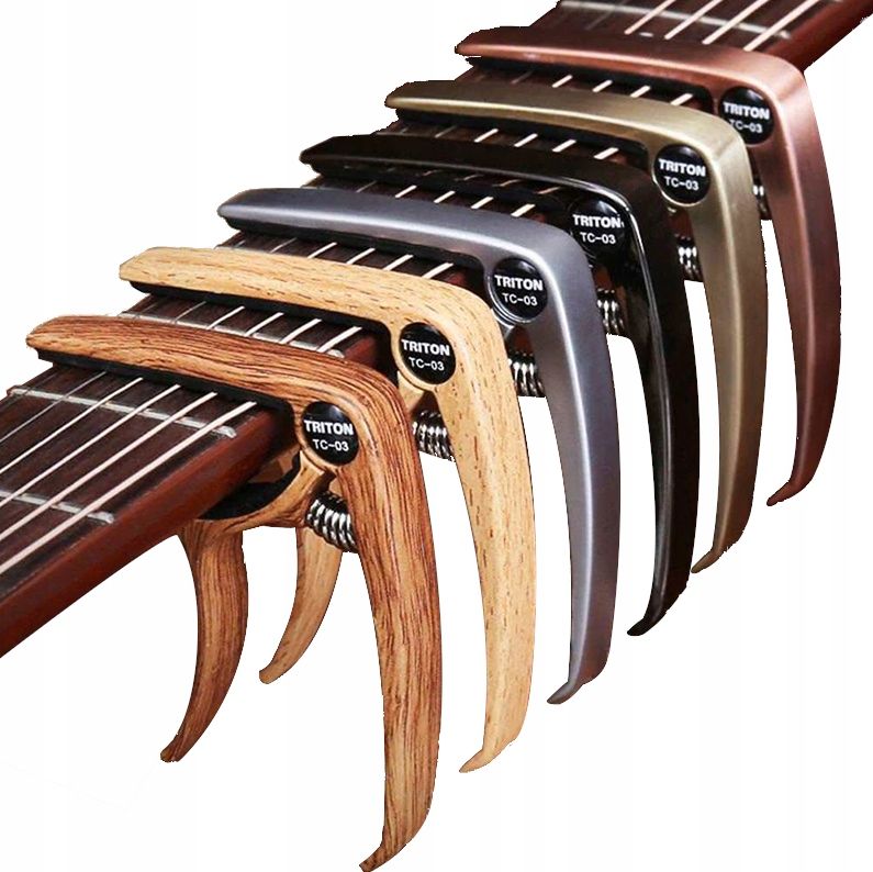 Kapodaster Metalowy do gitary akustycznej Ukulele - ERLI.pl