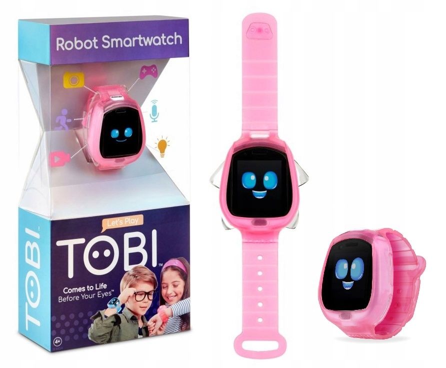 ZEGAREK TOBI SMARTWATCH ROBOT RÓŻOWY Little Tikes - ERLI.pl