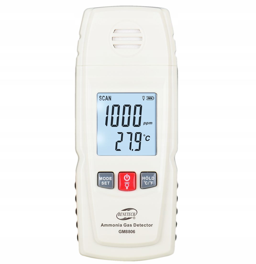 Miernik gazu Amoniakowego Detektor Amoniaku NH3 - ERLI.pl